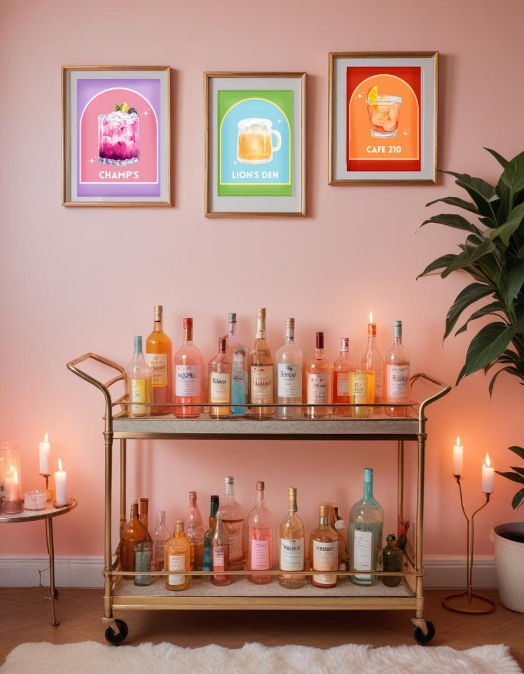 Penn State Wall Art - Bar Posters, Wall Art for College, Penn State ...