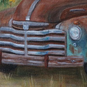 Chevy Truck Painting - Etsy