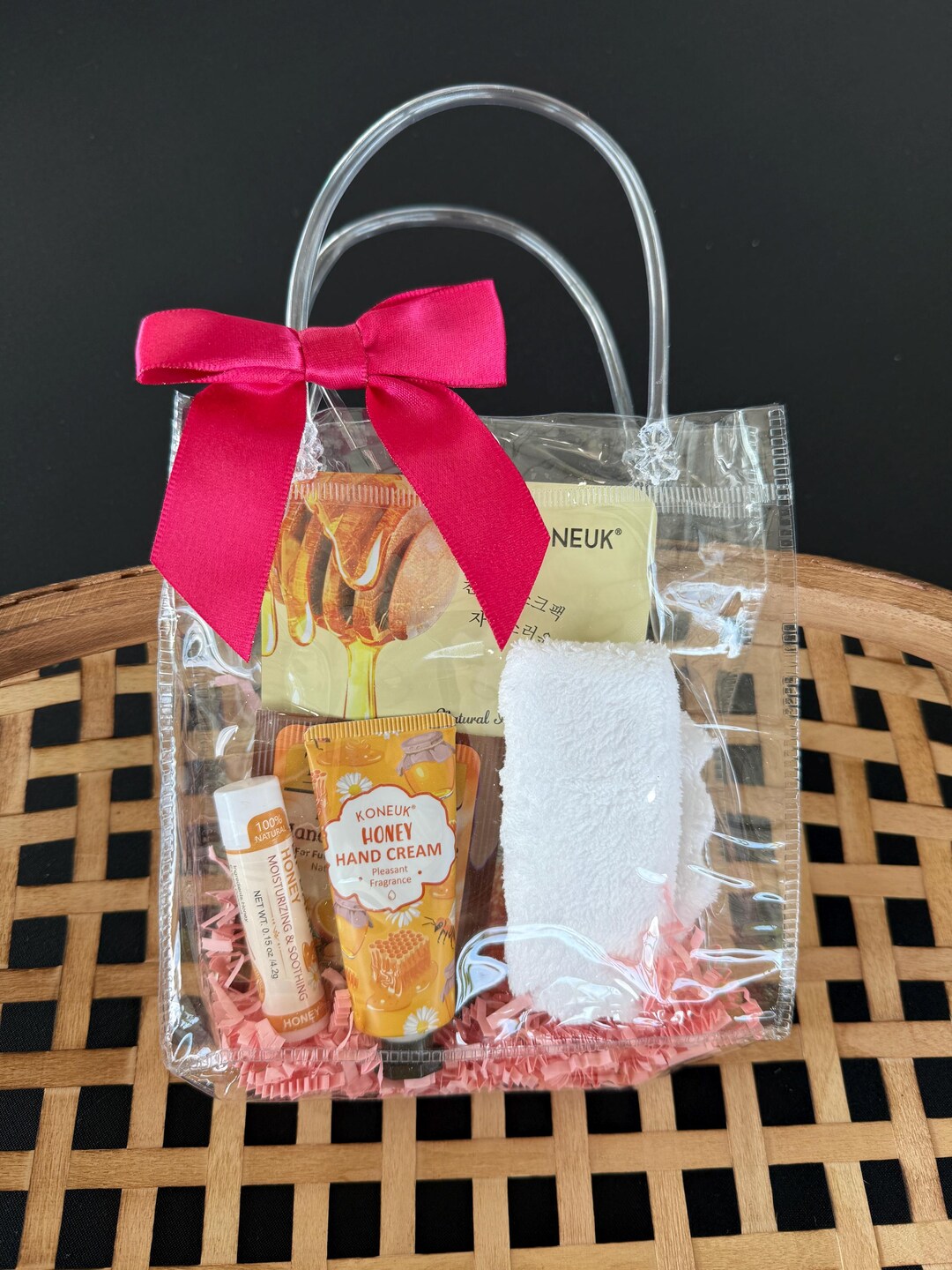 Mini Spa Gift Set: Hand Cream, Face Mask & Tea - Etsy
