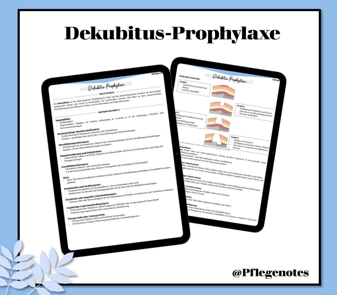 Decubitus Prophylaxis in Nursing Including Expert Standards - Etsy