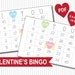 Valentine's Day Bingo PDF Download - Etsy
