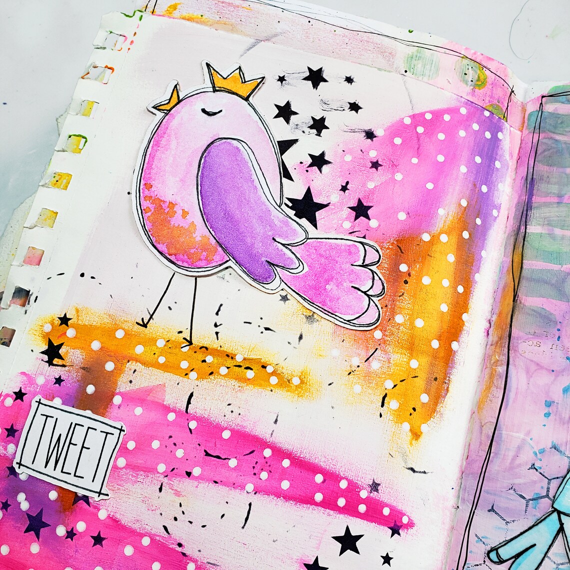 Sketchy Birds - Printable Digi Stamps Clip Art - Etsy