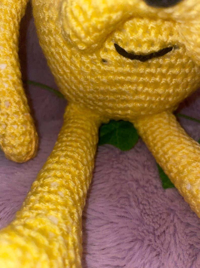 Jake the Dog Crochet Adventure Time Plushie - Etsy UK