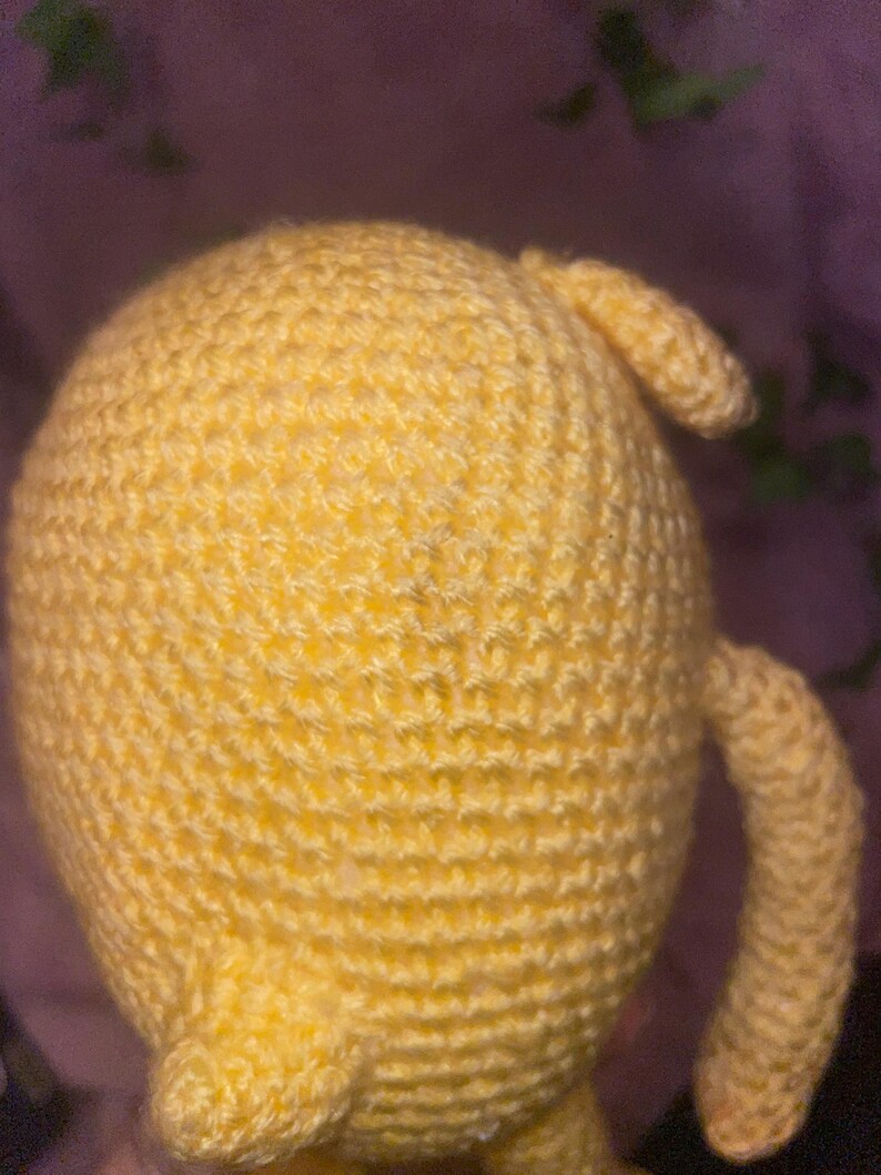 Jake the Dog Crochet Adventure Time Plushie - Etsy UK