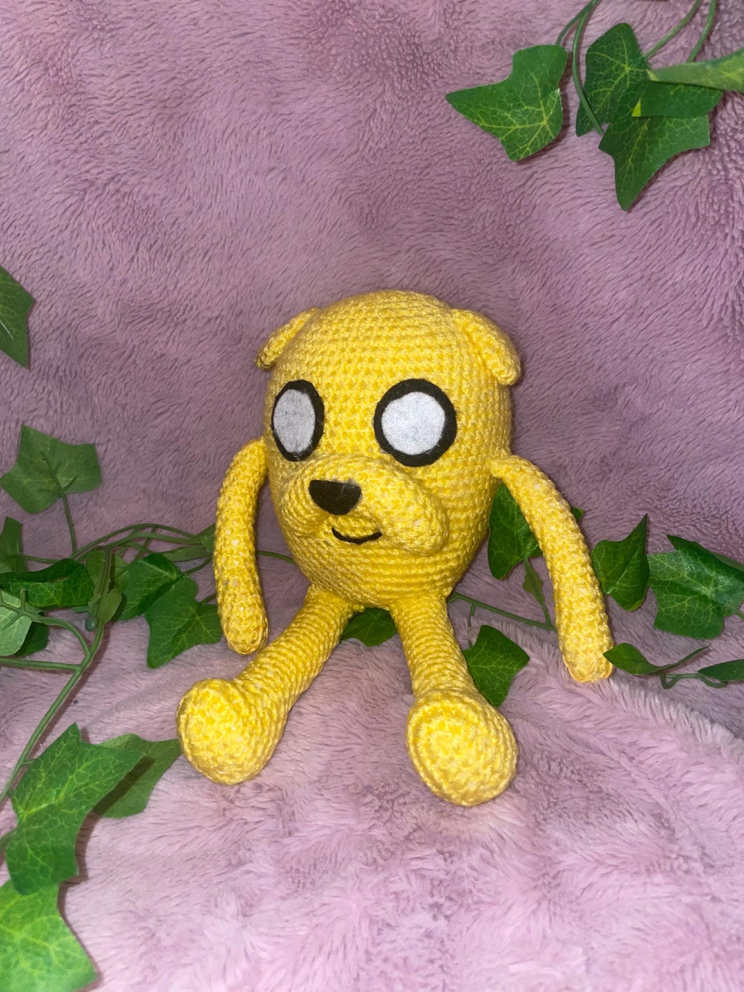 Jake the Dog Crochet Adventure Time Plushie - Etsy UK