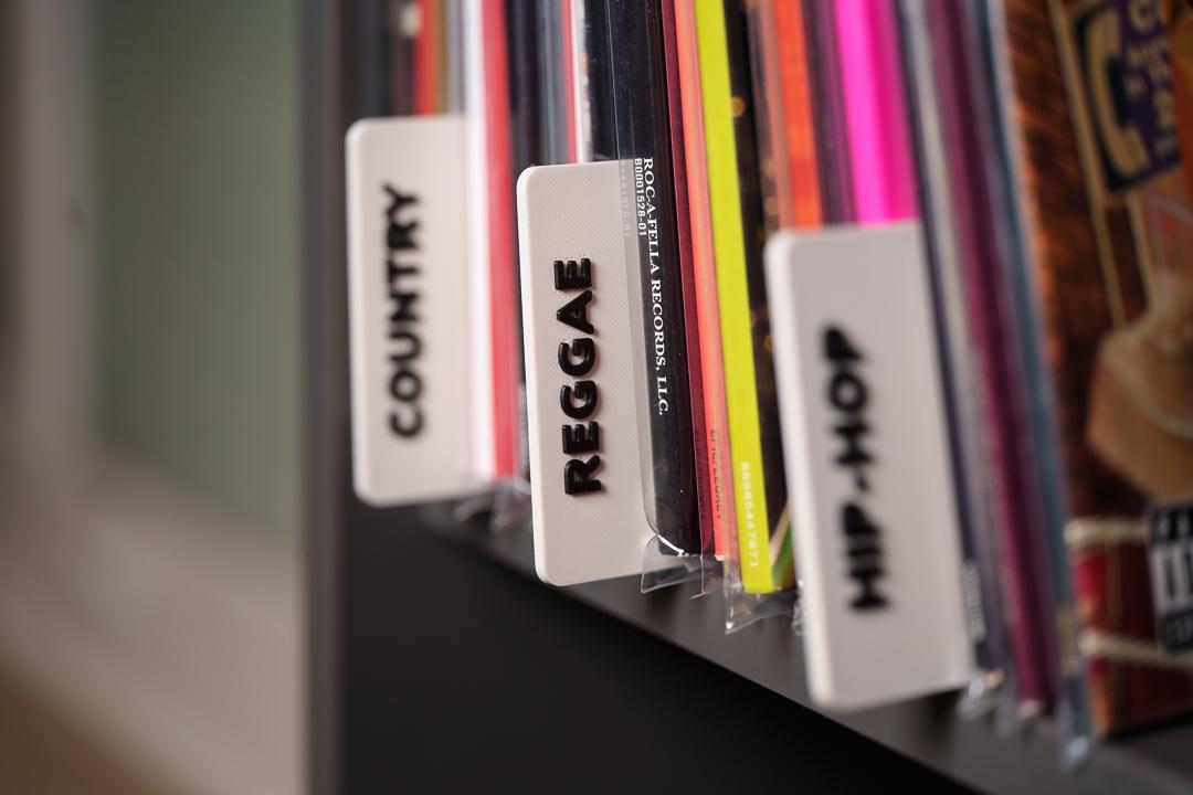 Custom Genre Vinyl Record Dividers - Etsy