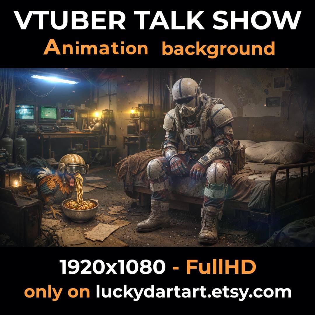Arc Raiders Stream Waiting Room and Scrappy | 4 Animated Variations ...