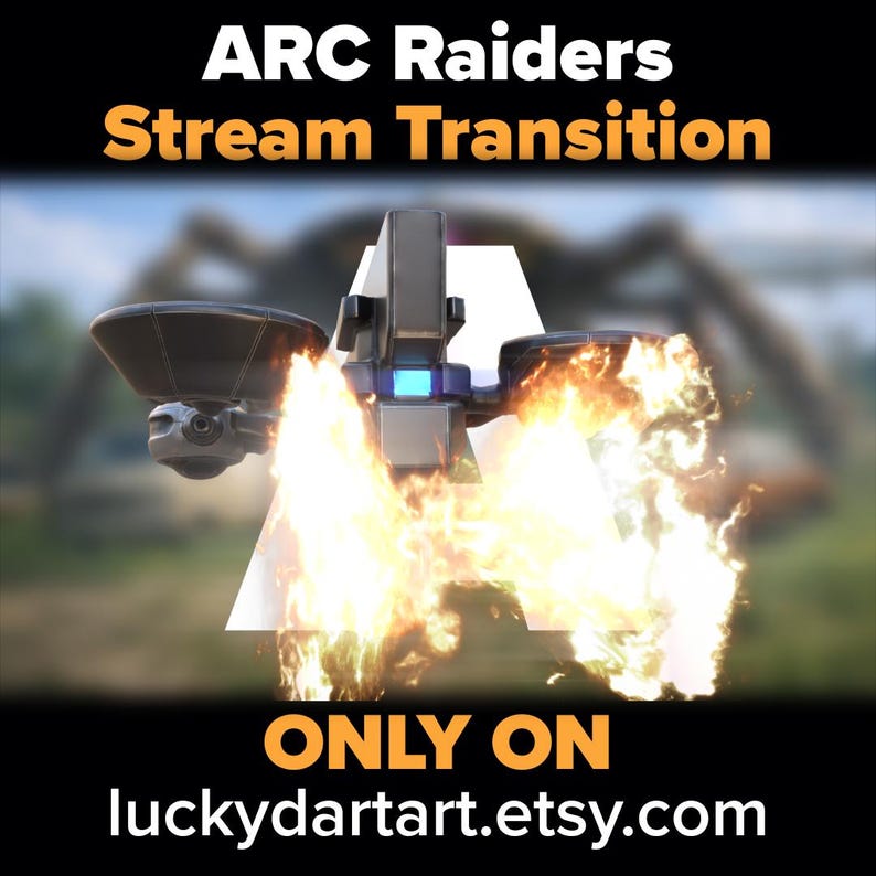 ARC Raiders OBS Stream Transition | Cinematic Stinger Animation for ...