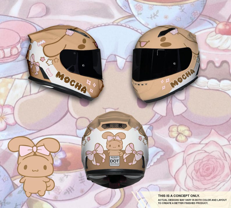 DIY Kawaii Friends Character Helmet Design Kit - Etsy