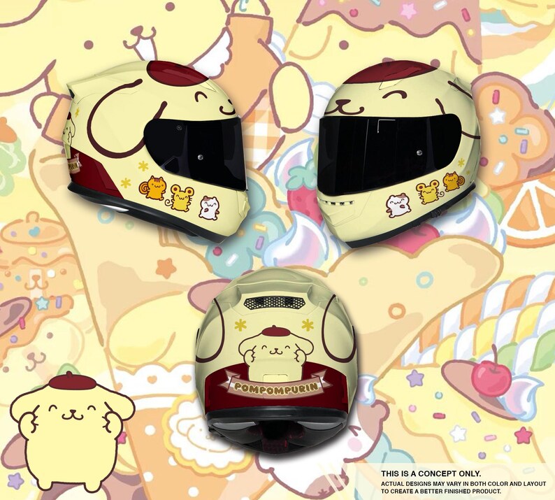 DIY Kawaii Friends Character Helmet Design Kit - Etsy