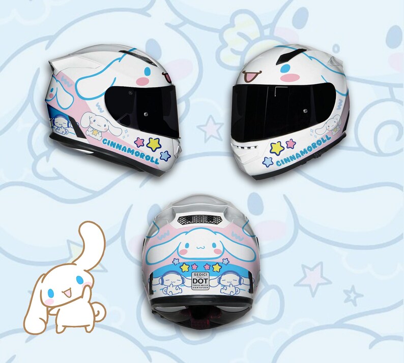 DIY Kawaii Friends Character Helmet Design Kit - Etsy