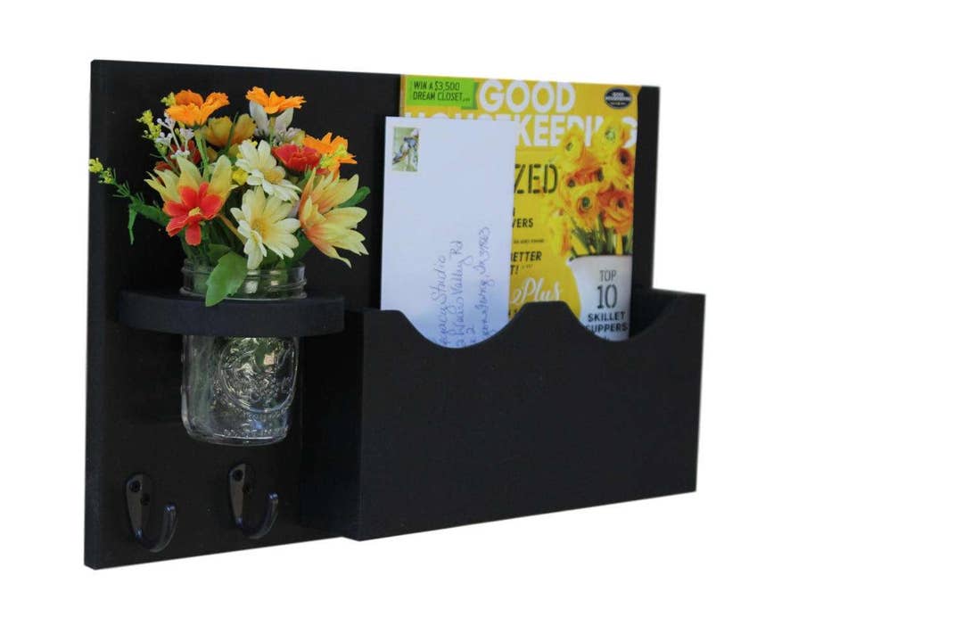 Mail Organizer Mail Holder Letter Holder Mail and Key Holder Mail ...