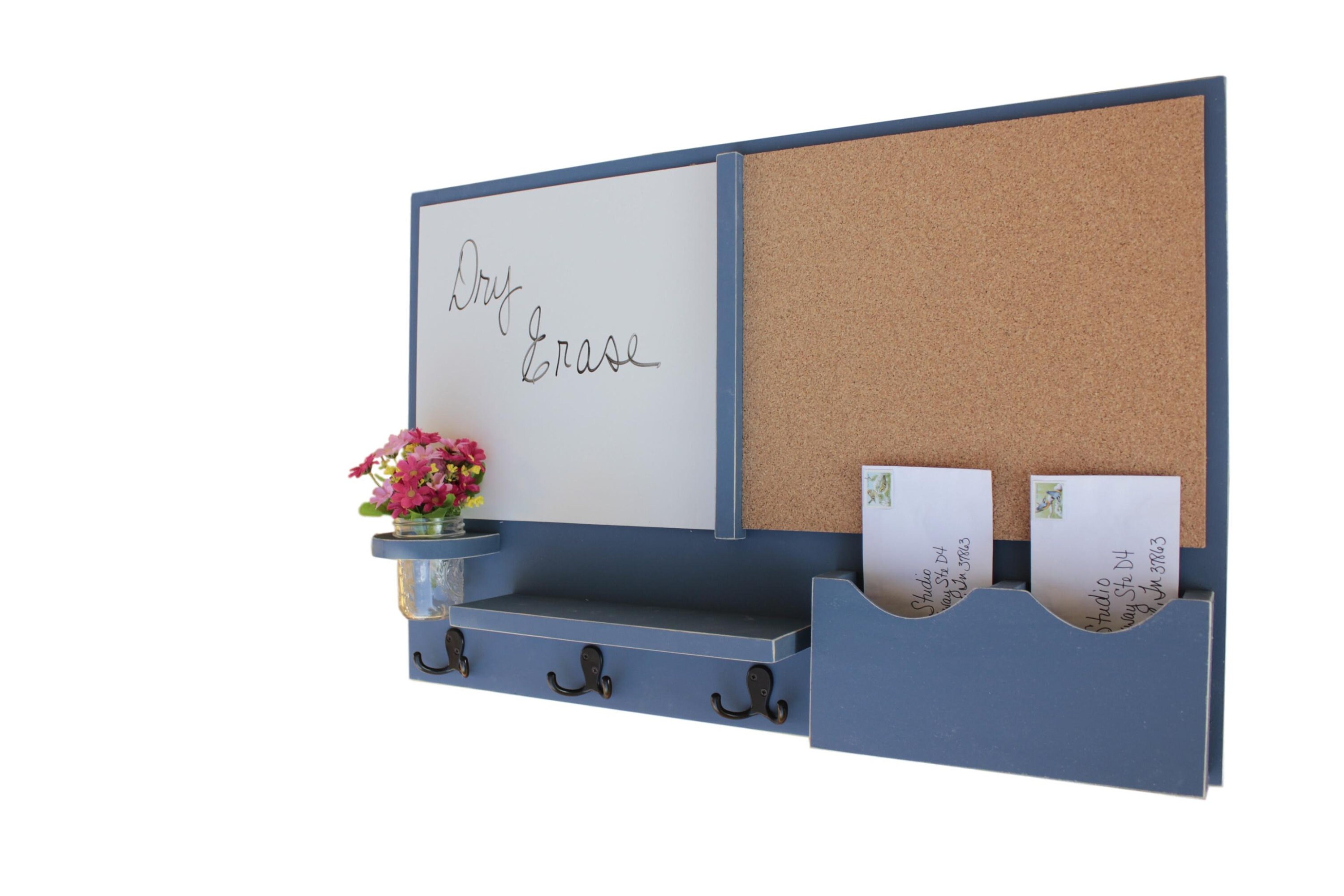 Mail Organizer Message Center Whiteboard Dry Erase Board | Etsy