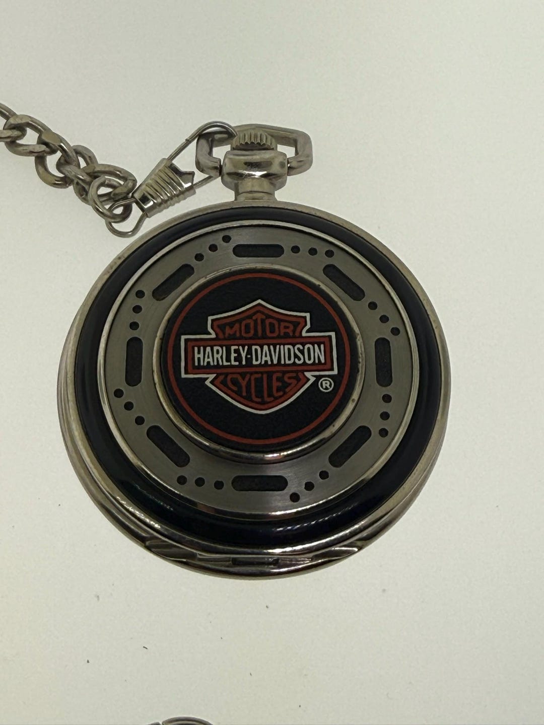 Harley Davidson Franklin Mint Pocket Watch Collectible Timepiece ...