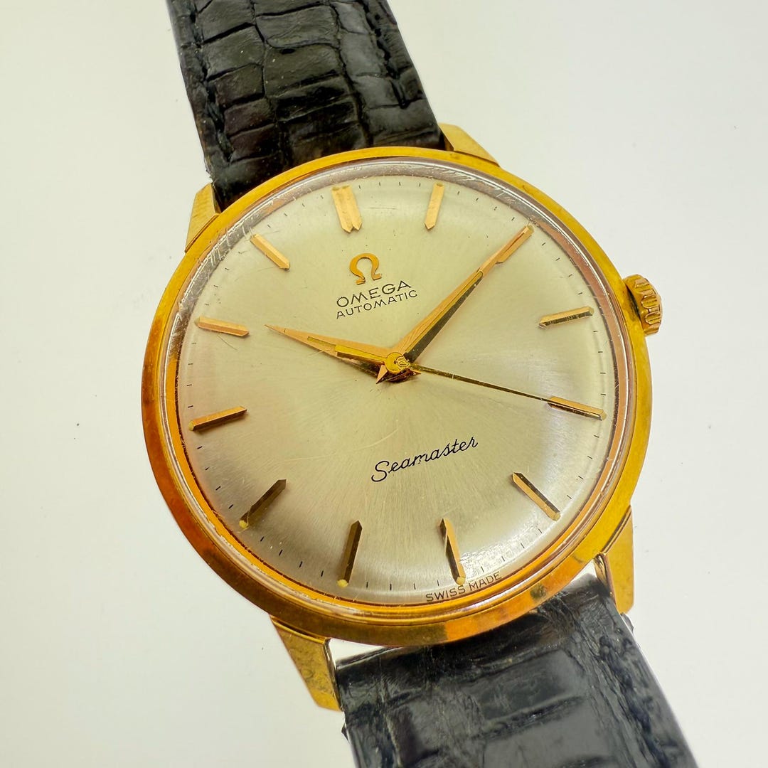 Vintage 1960s Omega Seamaster Cal 552 Automatic Men's Wrist Watch - Etsy UK