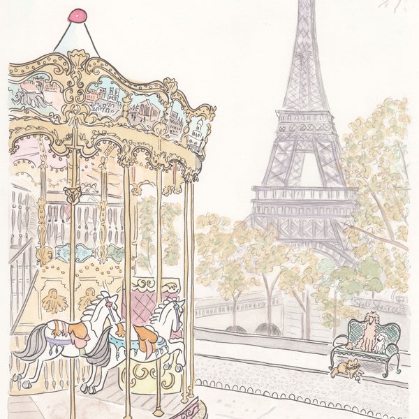 Paris Carousel - Etsy