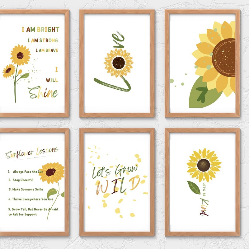 Sunflower Poster - Etsy