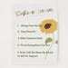 Sunflower Set of 6 Posters, Nursery Sunflower Wall Art, Children's ...
