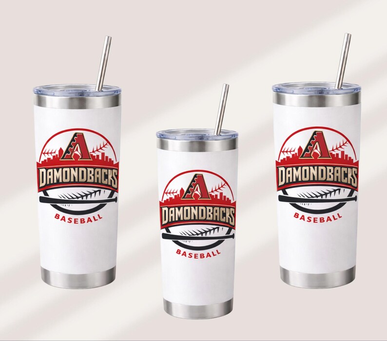 Diamondbacks Tumbler Wrap 20oz | Arizona Baseball Graffiti Design | PNG ...