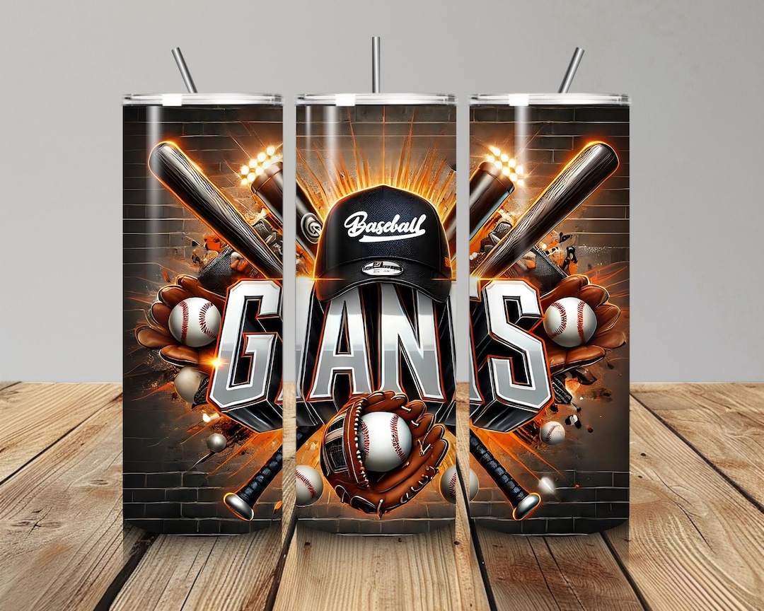 Giants Png, 20oz Tumbler Sublimation Wrap, Baseball PNG and JPG, Giants ...