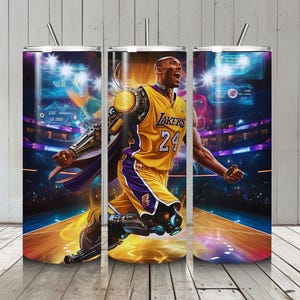 Kobe Bryant Mamba Tumbler Wrap, 20 Oz Tumbler Design, Digital Download ...