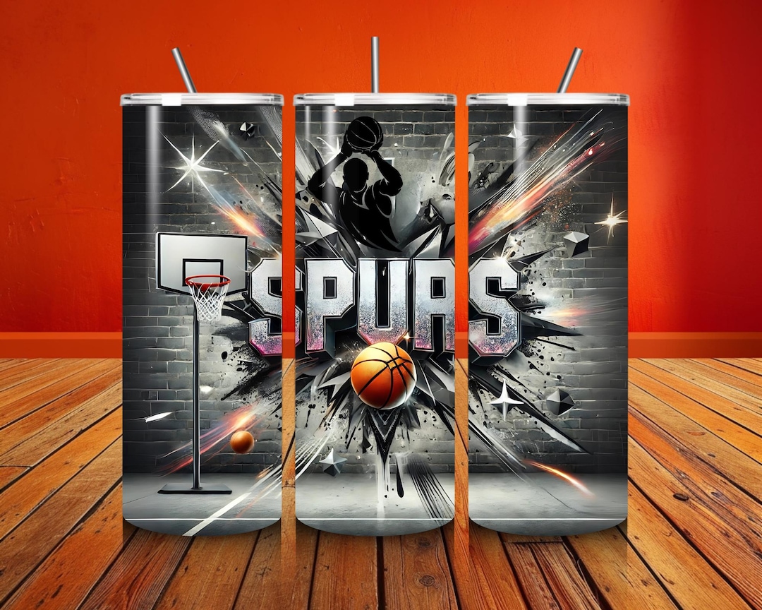 Spurs Tumbler Wrap, 20oz Tumbler Design, Digital Download Only ...