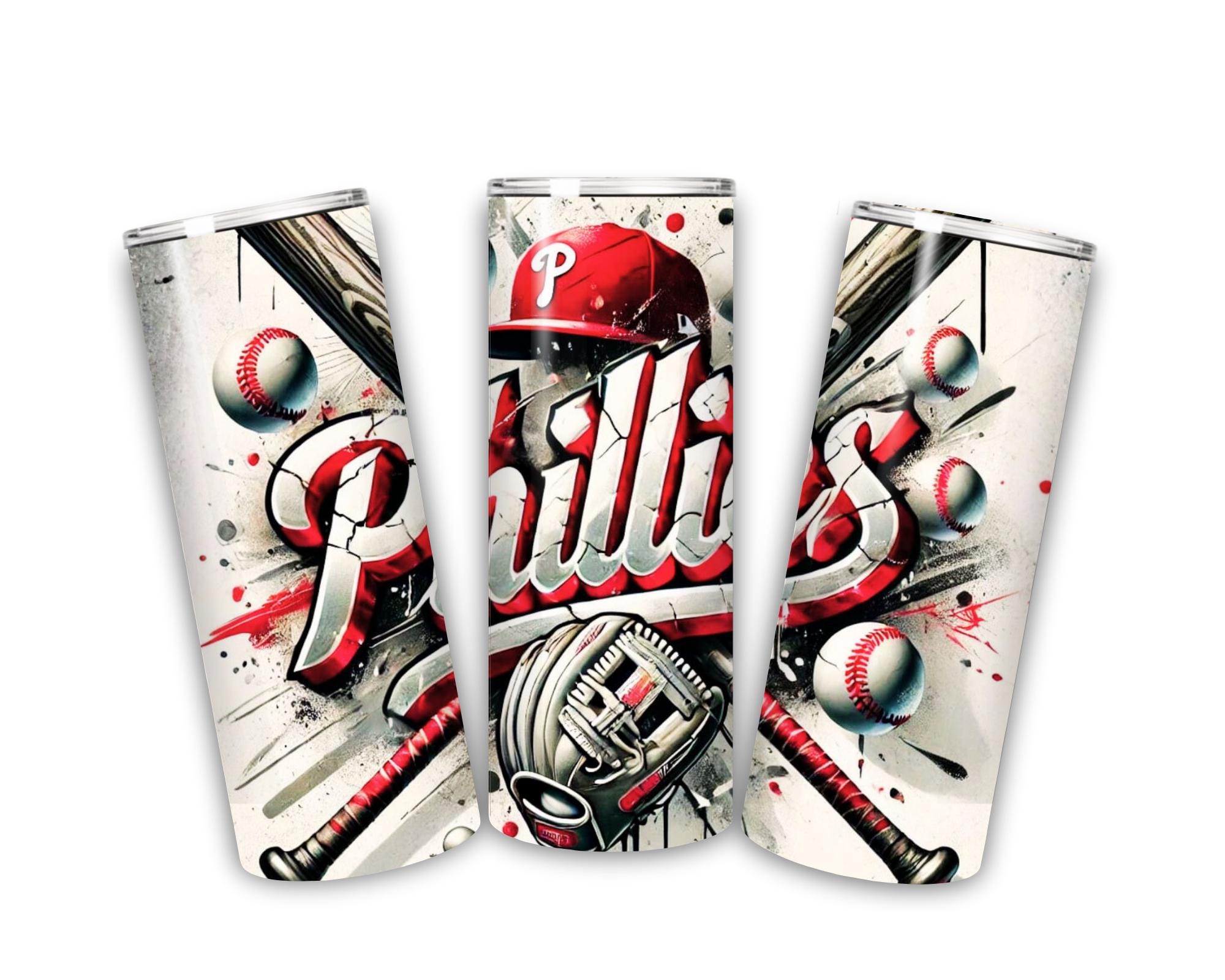 PHILLIES Png, Sublimation Wrap for 20 Oz Tumbler, Baseball PNG and JPG ...