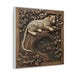Serene Predator, Wood Carving Designs of a Leopard, Woodcarving Art ...