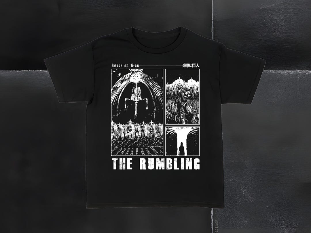Attack on Titan Rumbling T-shirt/sweatshirt - Etsy