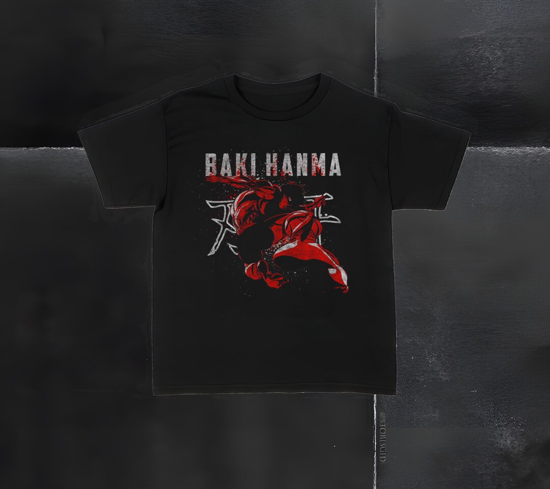 Baki Hanma Bloody T-shirt/long Sleeve - Etsy