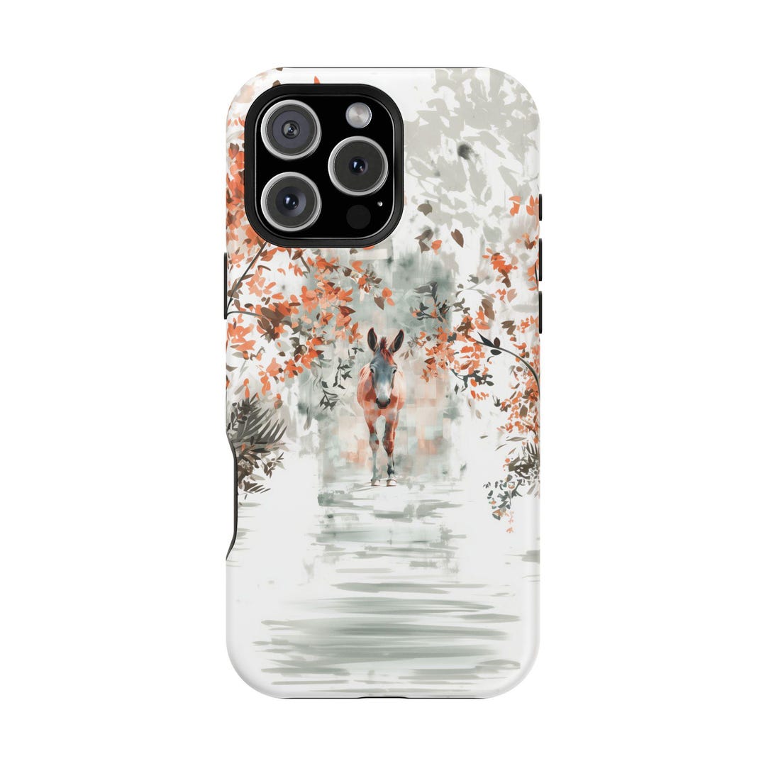 3D Donkey Stained Glass Effect Phone Case - Mosaic Case for iPhone 16 ...