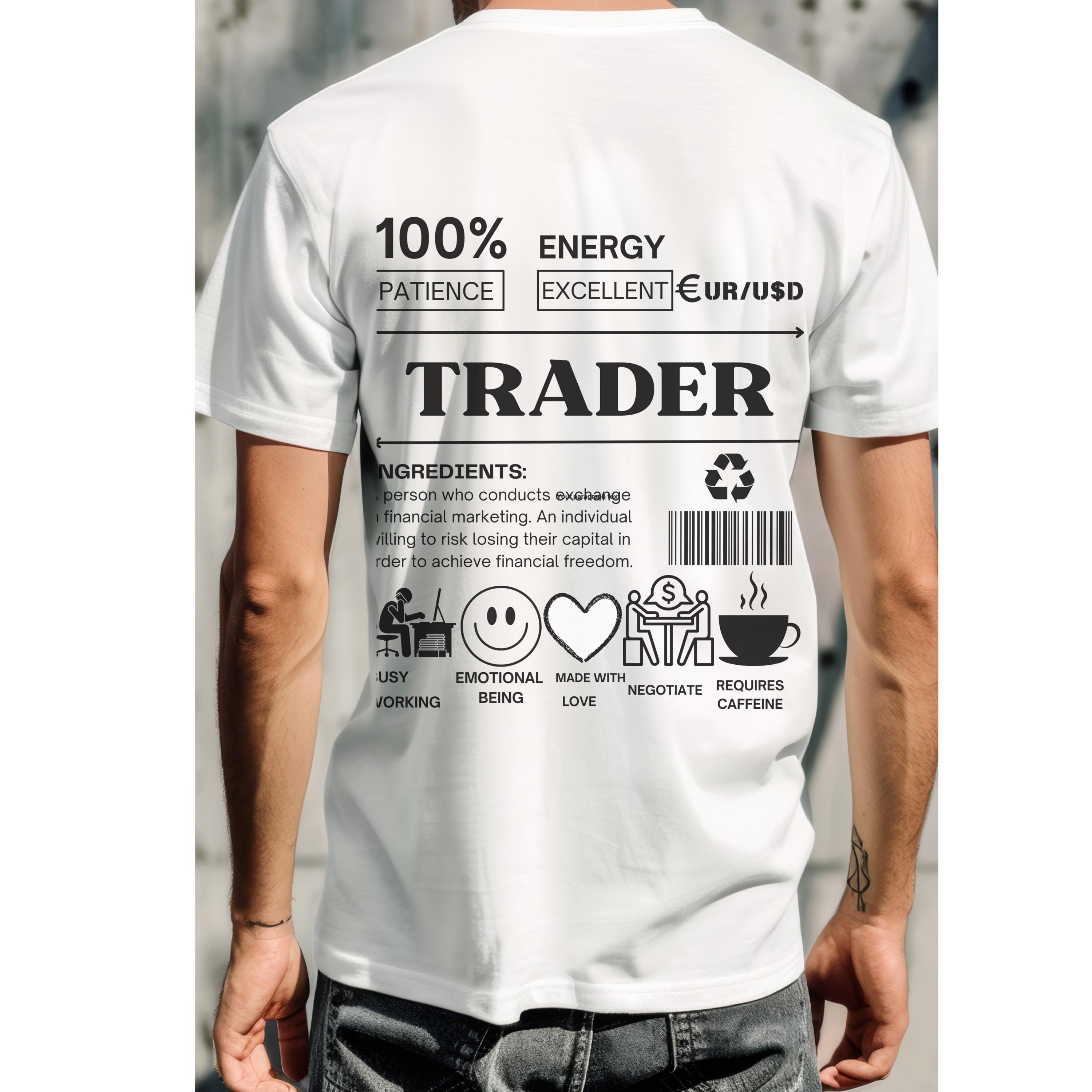 Trading Graph Unisex Tee, Stock Market Tshirt, Finance Gift, Investment ...