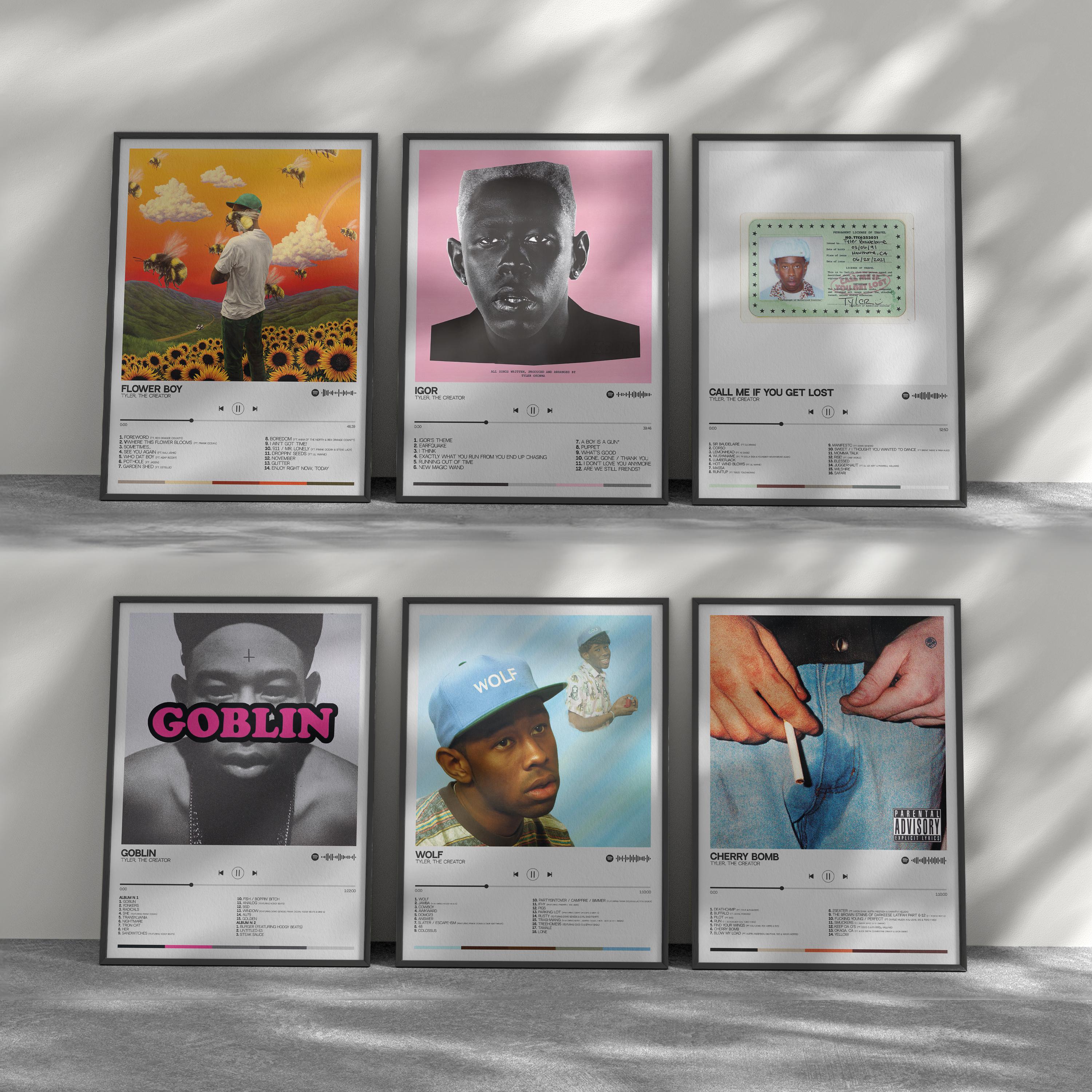 Tyler, the Creator Wall Art Set, Printable Wall Art, Modern Home Decor ...