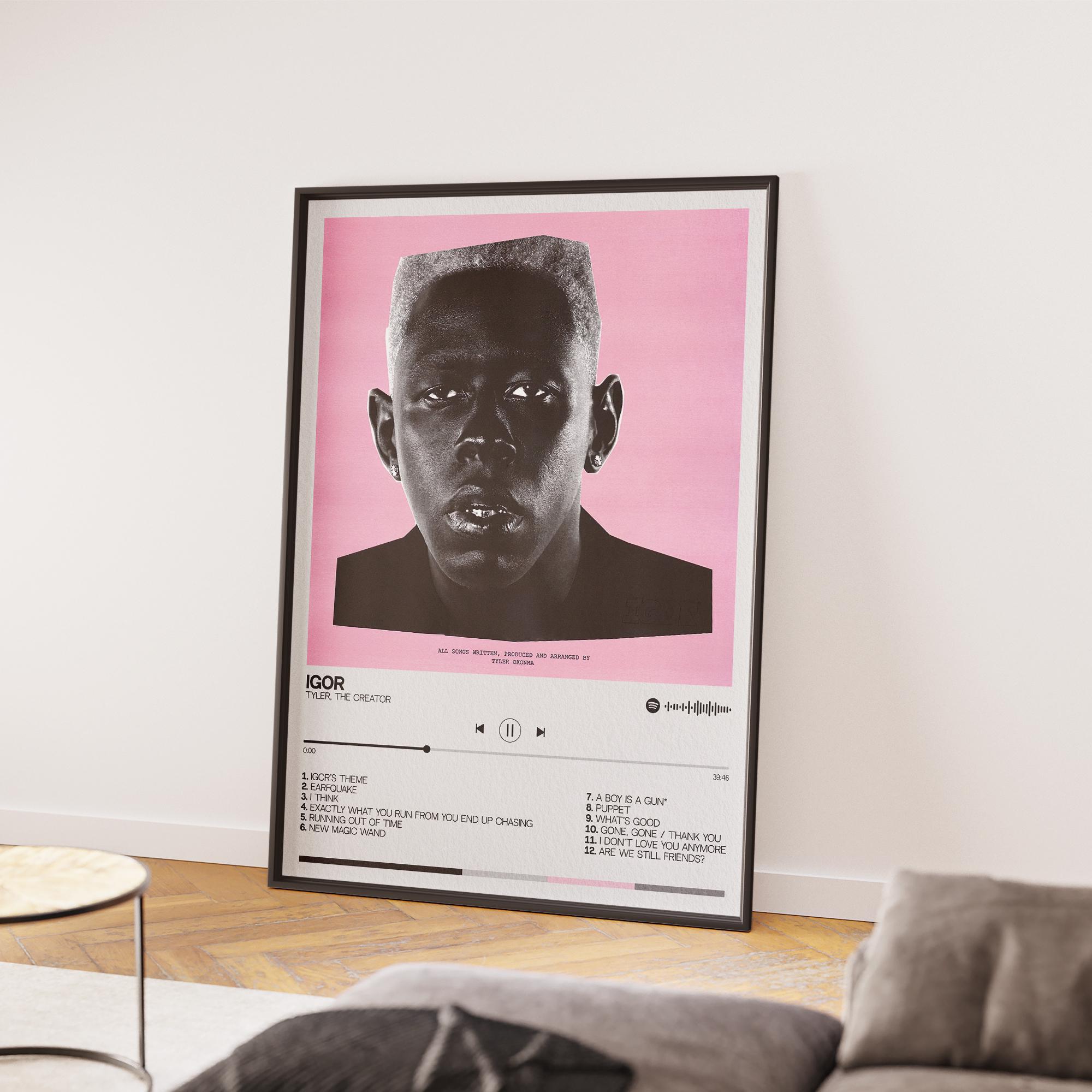 Tyler, the Creator Wall Art Set, Printable Wall Art, Modern Home Decor ...