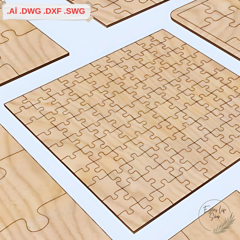 Laser Cut Puzzle - Etsy