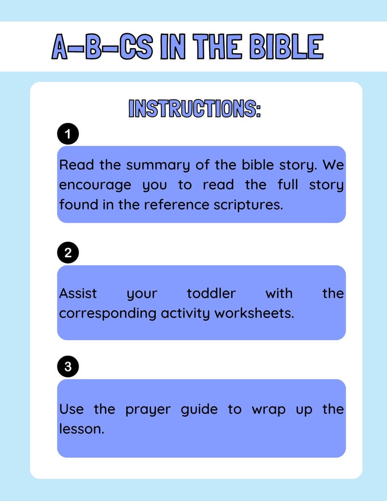 Abraham Toddler Bible Worksheet | Christian Preschool Homeschool | Ages ...