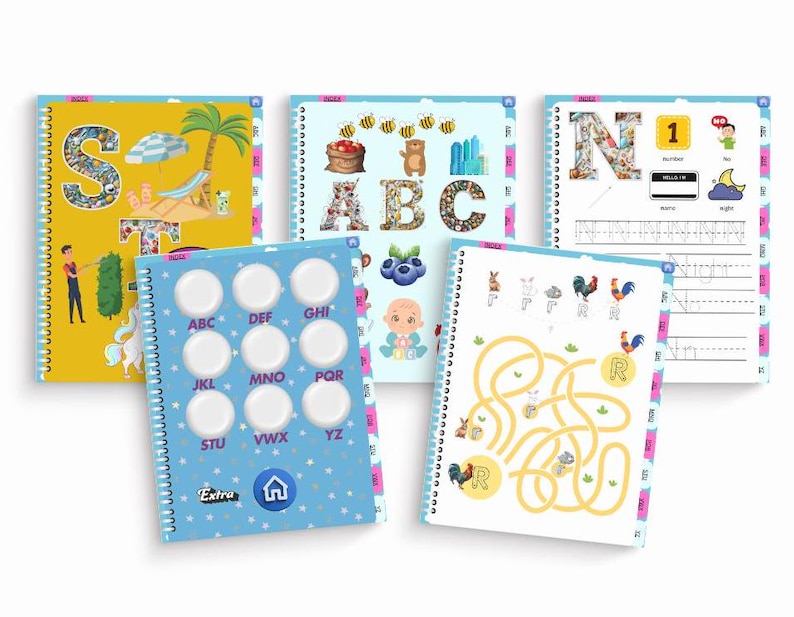 Alphabet Workbook Pre-k and K - Etsy