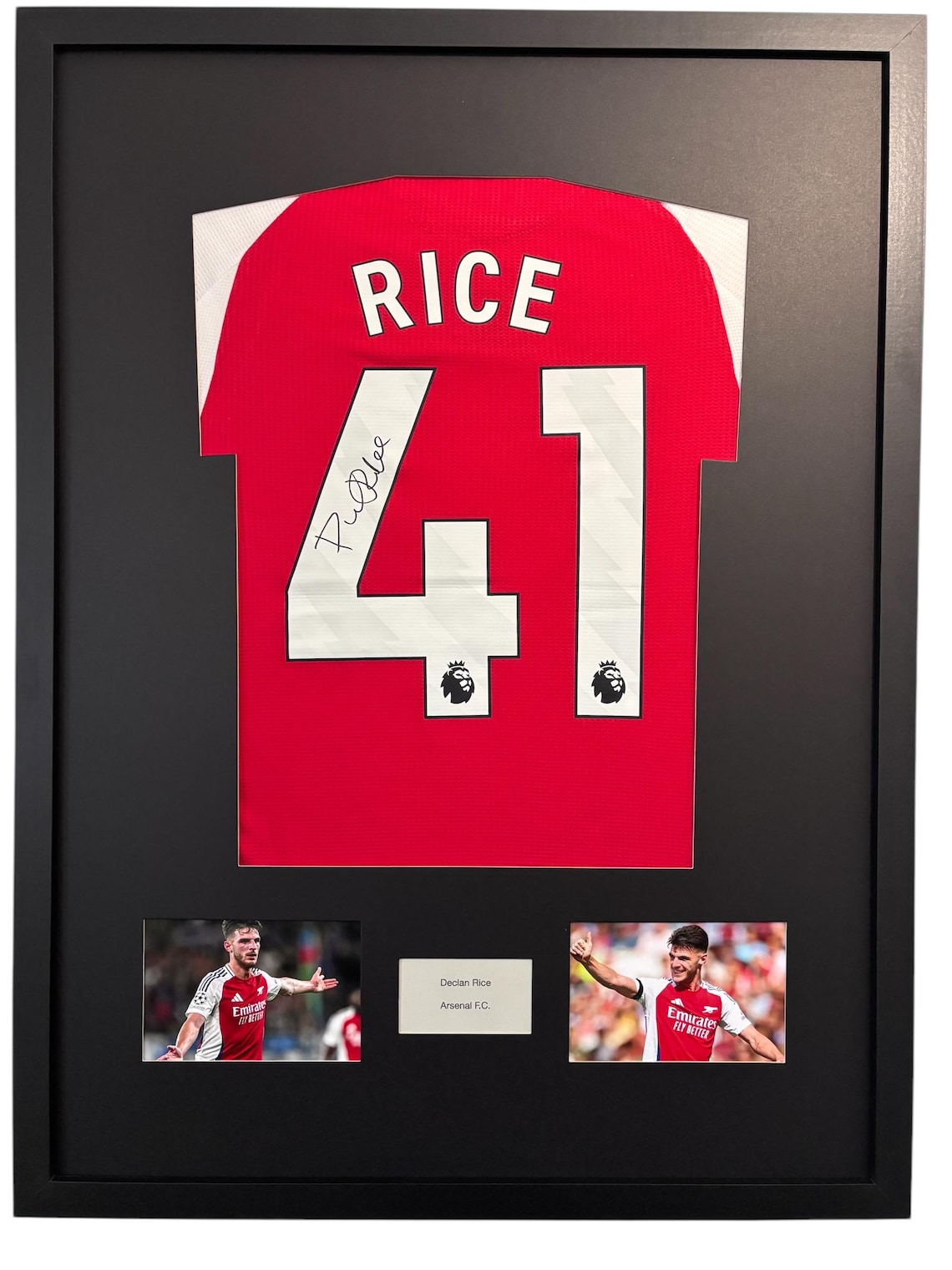 DIY Football Shirt Frame, With 2 Photo and Plaque Apertures. - Etsy