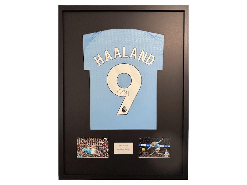 DIY Football Shirt Frame, With 2 Photo and Plaque Apertures. - Etsy