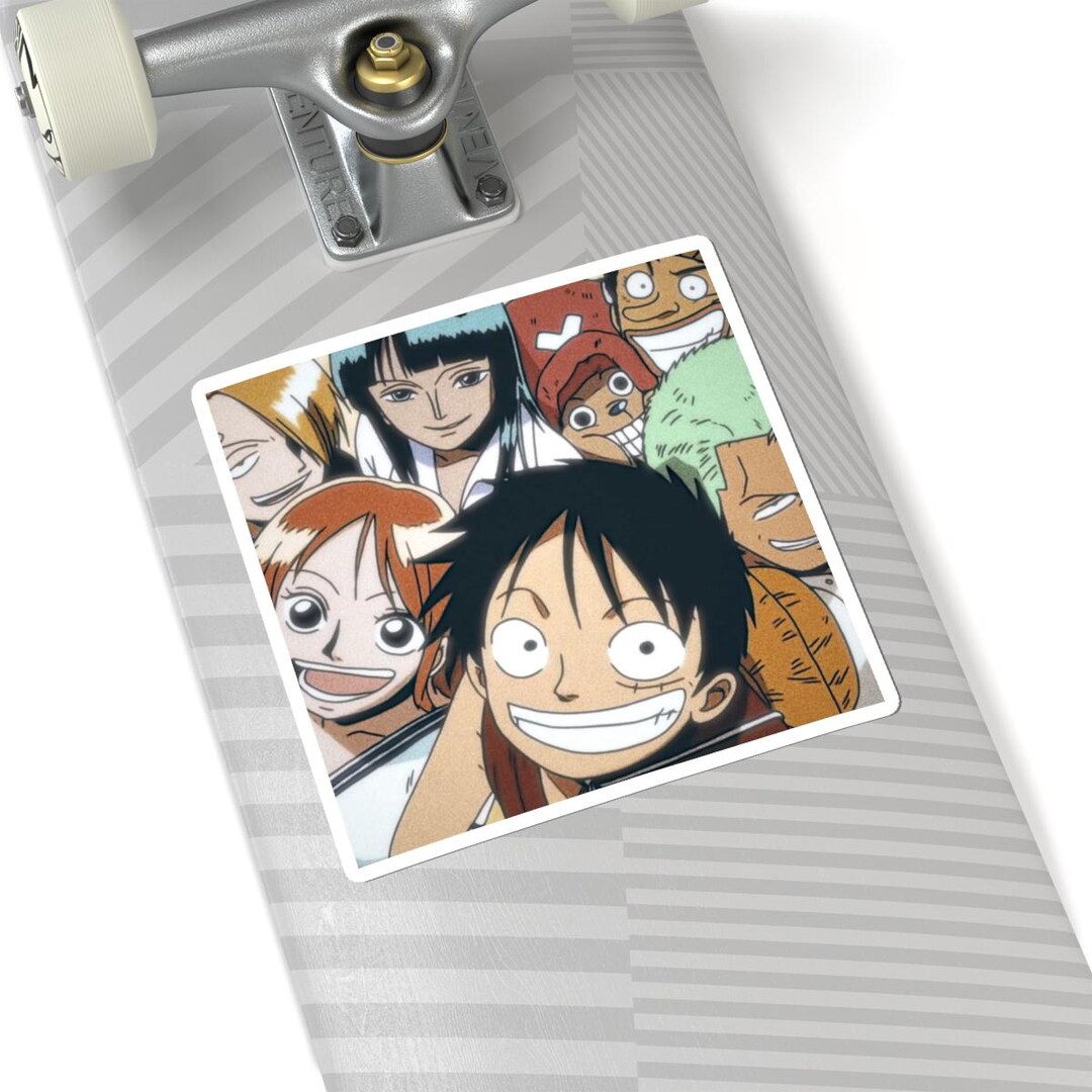 One Piece Stickers, Straw Hat Pirates Crew Luffy Zoro Nami Robin ...