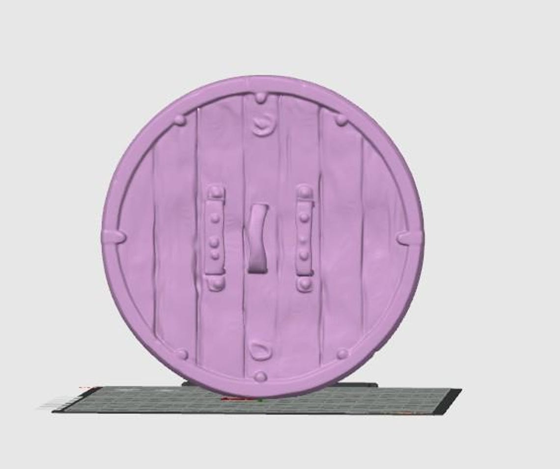 Viking Shield (STL Digital Download) 3D Model - Etsy