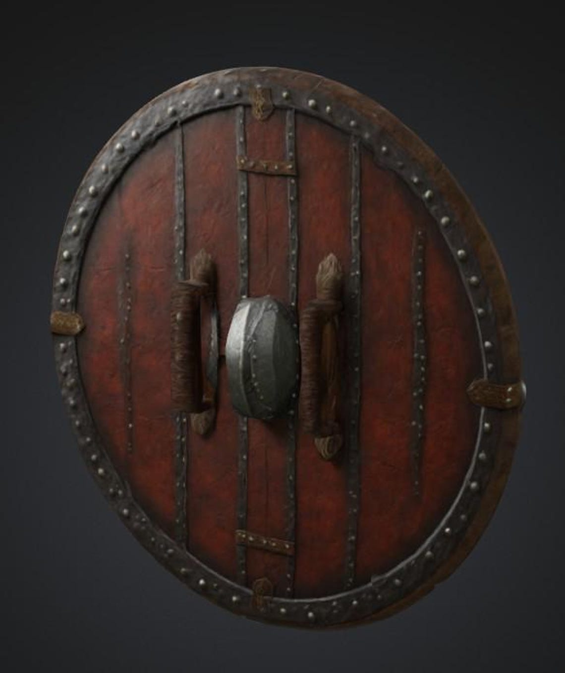 Viking Shield (STL Digital Download) 3D Model - Etsy