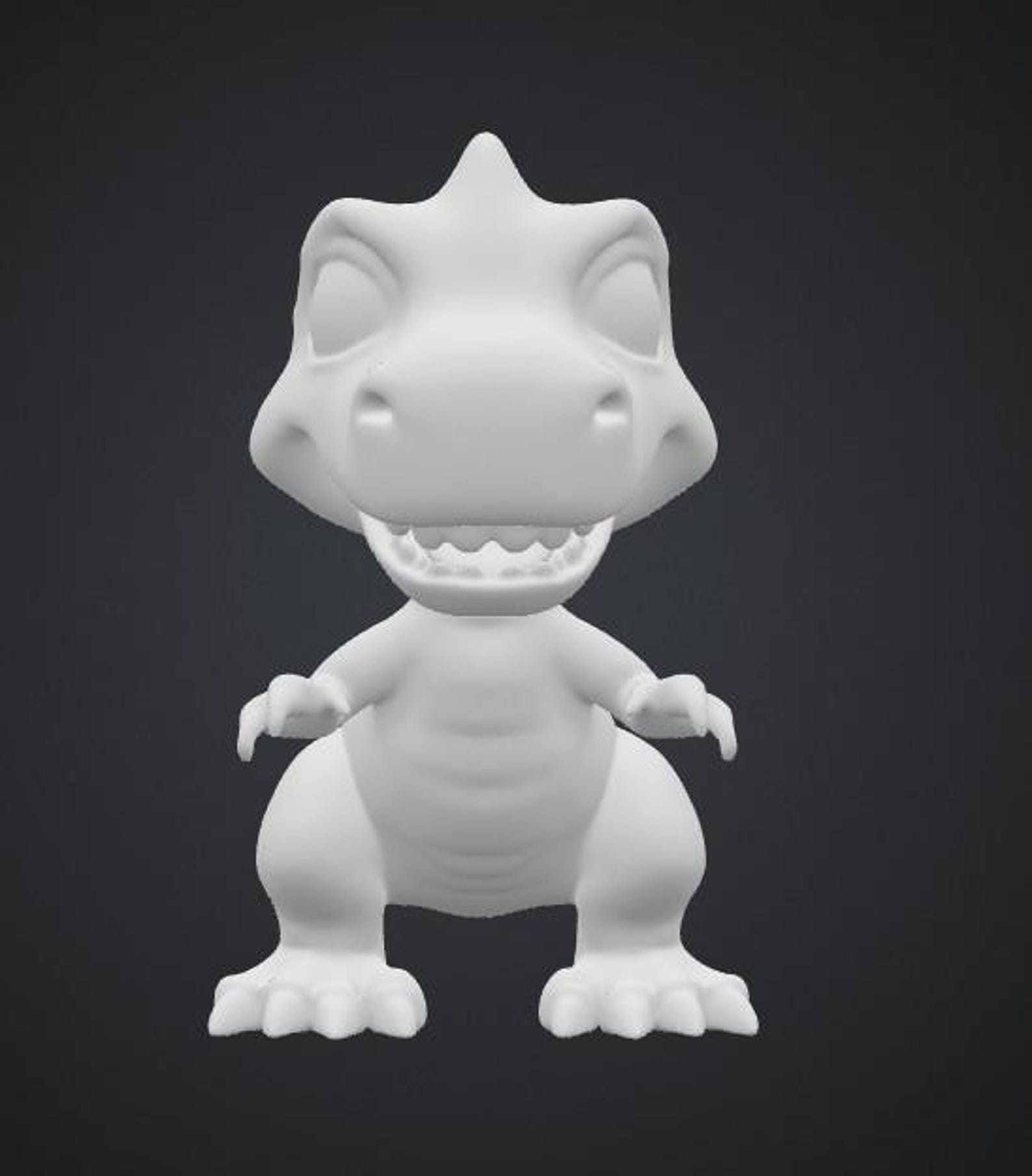 Chibi T-rex STL – Cute 3D Printable Dinosaur Model - Etsy