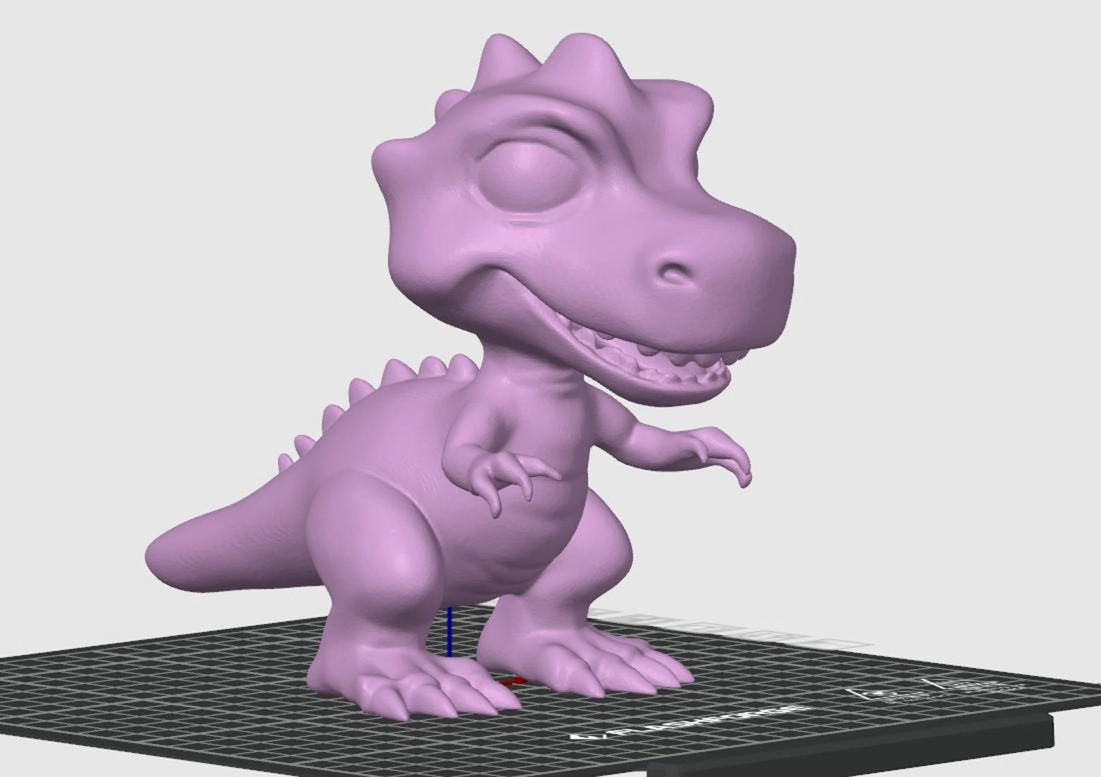Chibi T-rex STL – Cute 3D Printable Dinosaur Model - Etsy