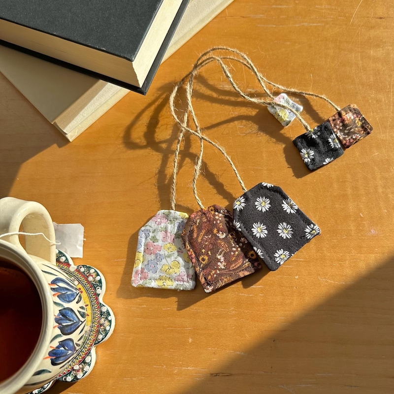 Tea Bag Bookmark - Etsy