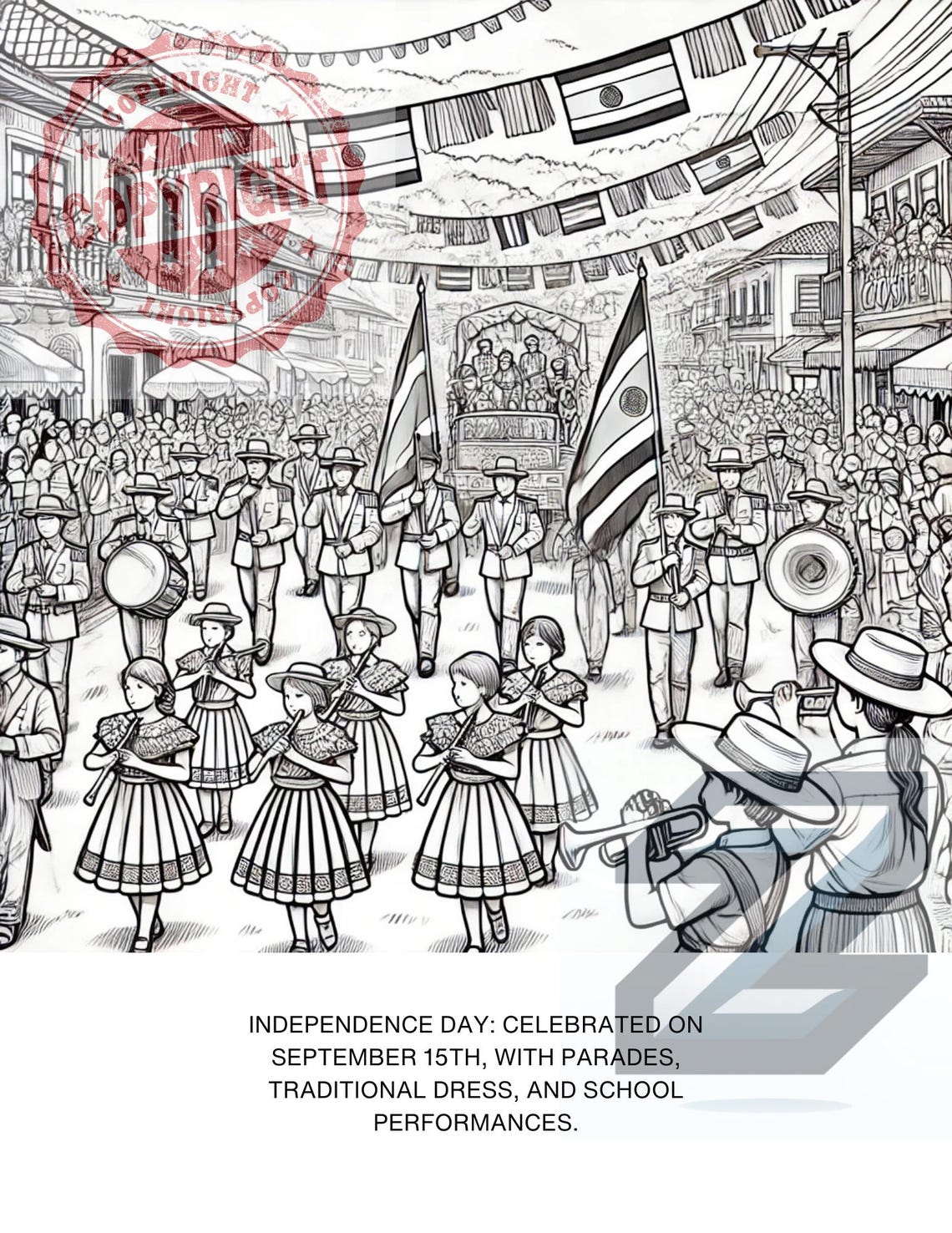 Pura Vida Costa Rica Coloring Pages: Nature and Culture to Color and ...