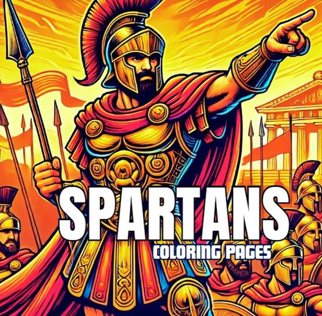Spartans Coloring Pages: A Journey Through Ancient Warriors and Battles ...