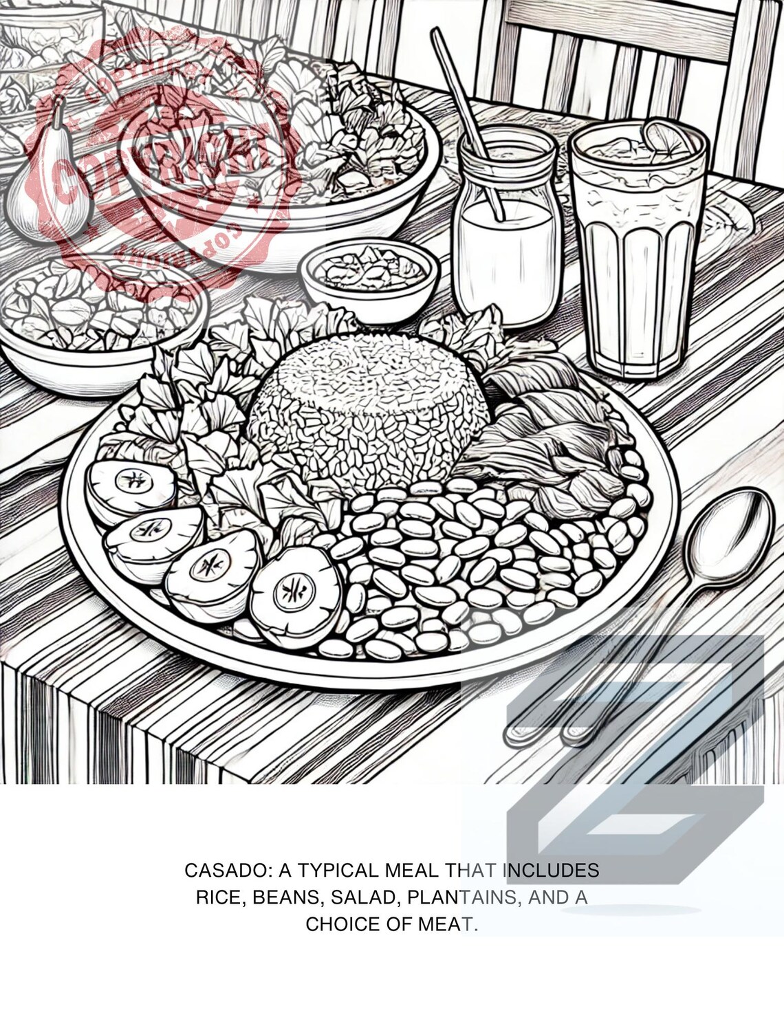 Pura Vida Costa Rica Coloring Pages: Nature and Culture to Color and ...