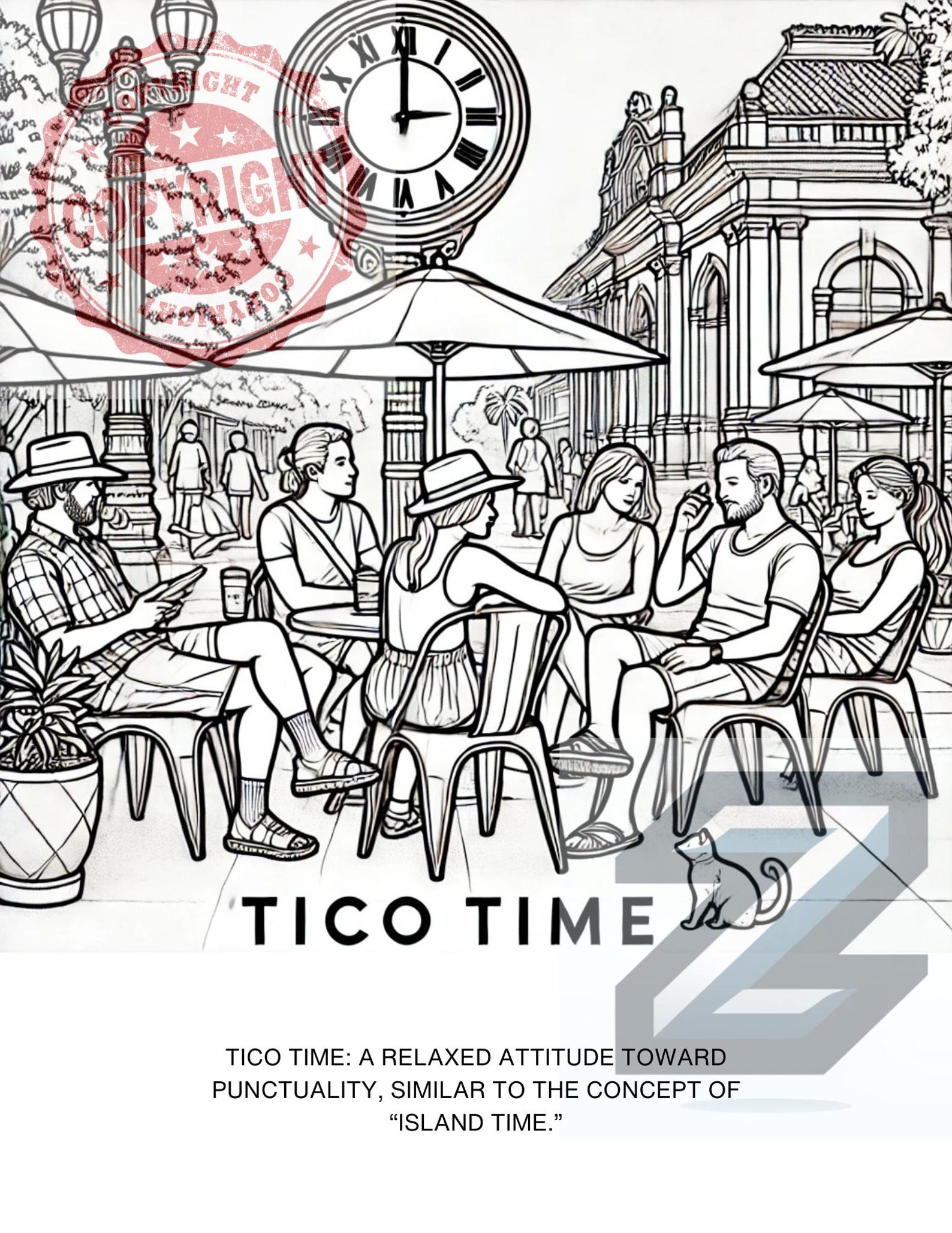 Pura Vida Costa Rica Coloring Pages: Nature and Culture to Color and ...