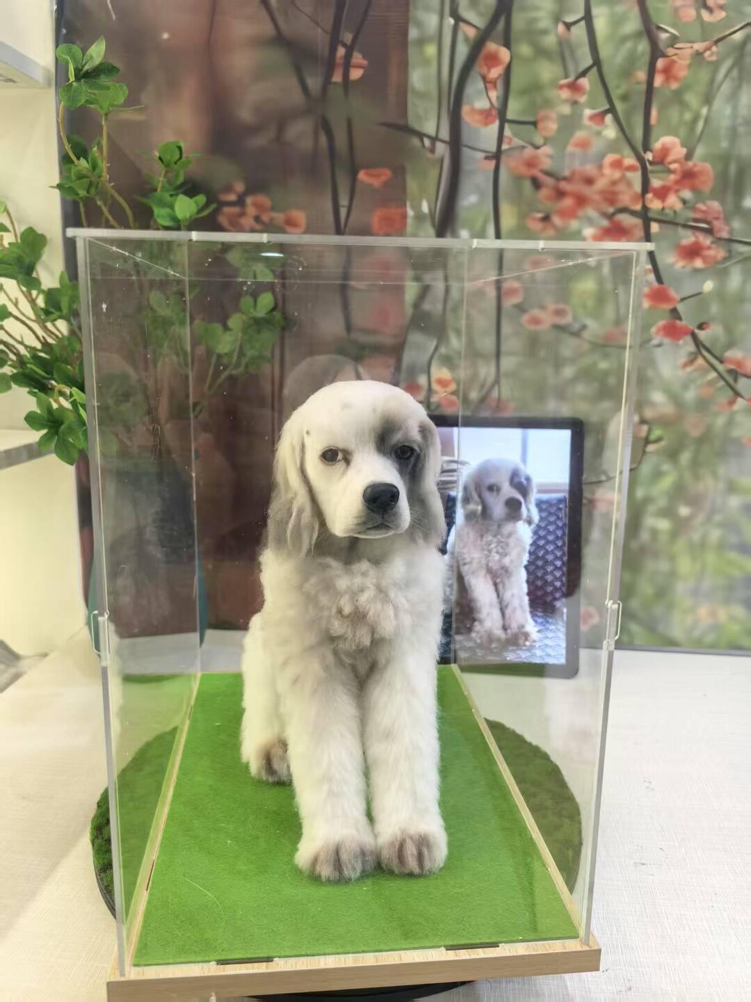 Custom 3D Handmade Wool Felted Full Body Pet Sculpture Needle Felted ...